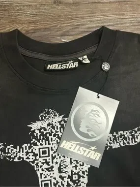Hellstar | Shirts | Hellstar Jesus Qr Code Tshirt | Poshmark